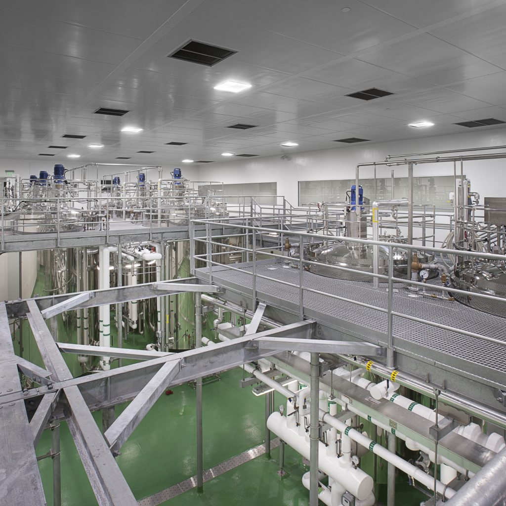 Yakult USA Manufacturing Plant - Kajima Building & Design Group Inc.