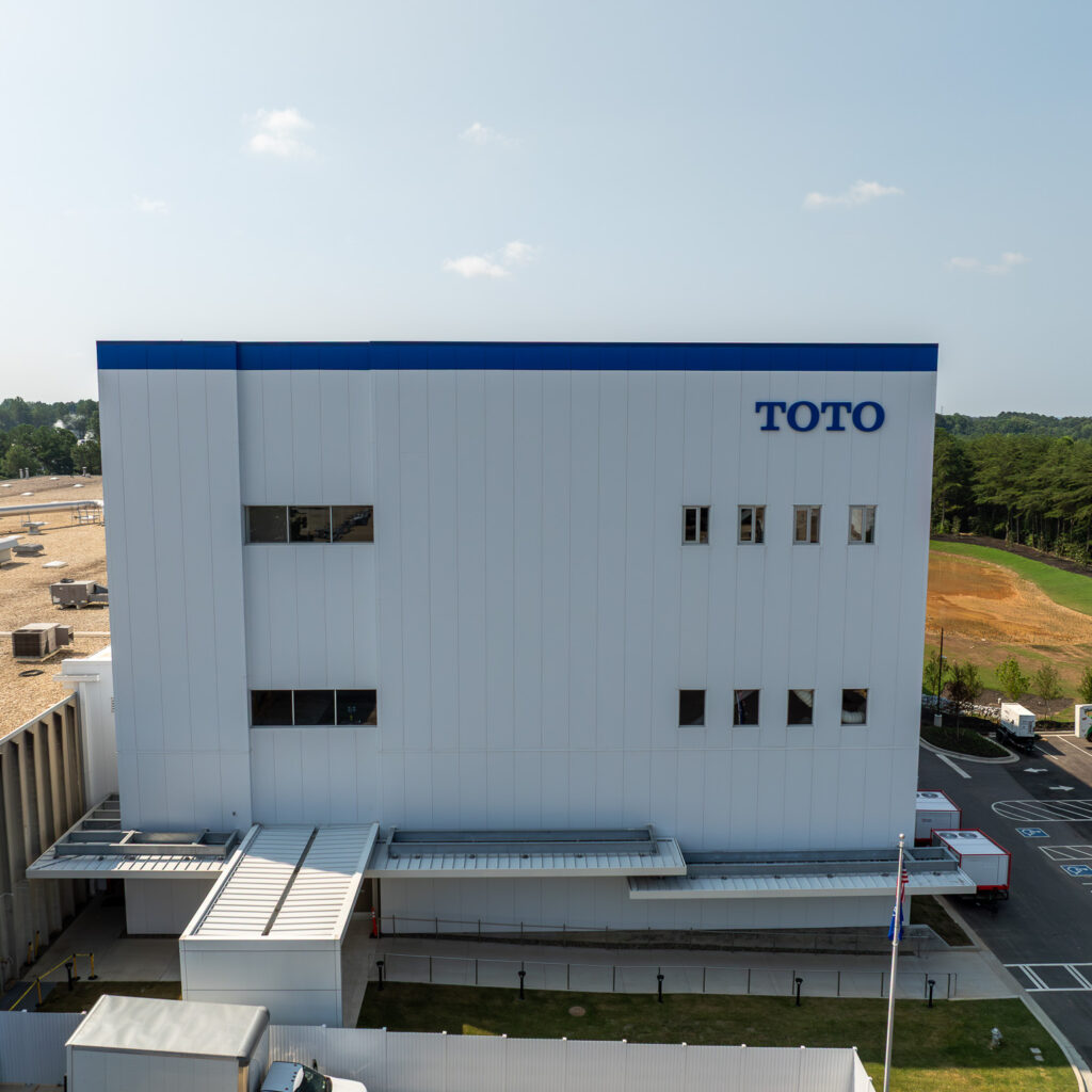 TOTO Expansion - Kajima Building & Design Group Inc.